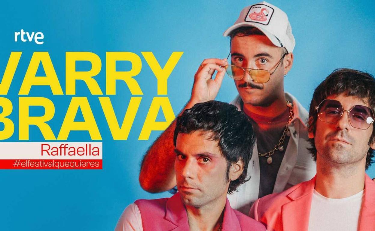 Los murcianos Varry Brava estrenan 'Raffaella', la canción con la que quieren representar a ...